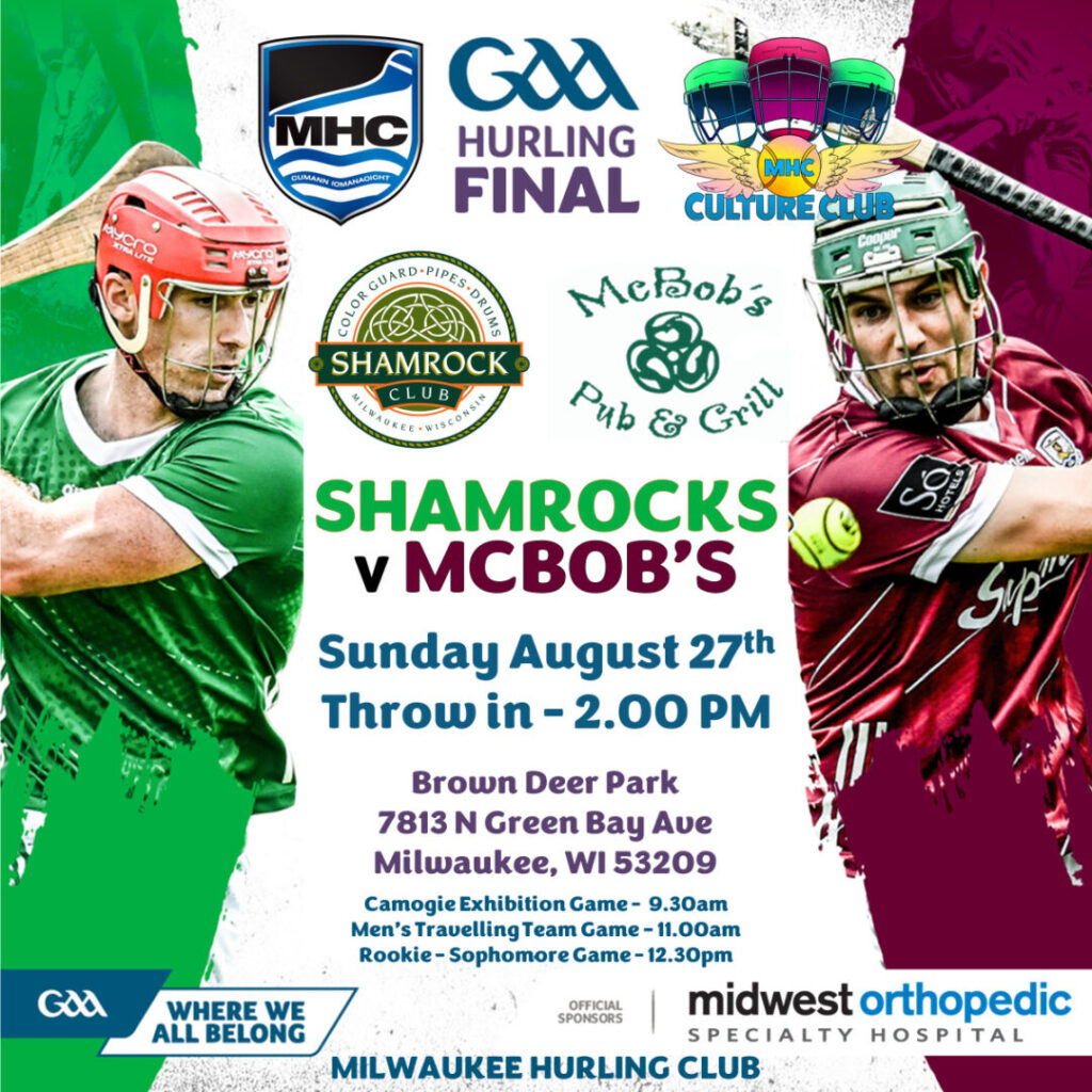 CHAMPIONSHIP SUNDAY – Milwaukee Hurling Club